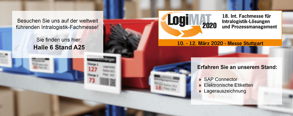Banner Logimat Messe 2020 — All About Cards