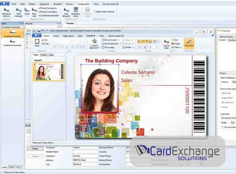 Ausweis-Software für Kartendrucker - Besucherausweise drucken